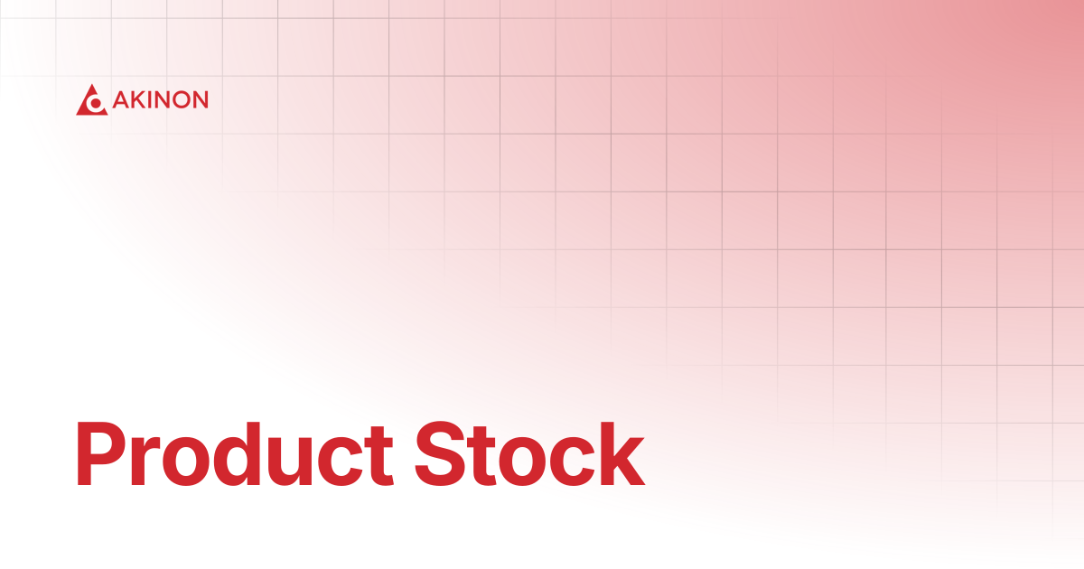 Product Stock | Home