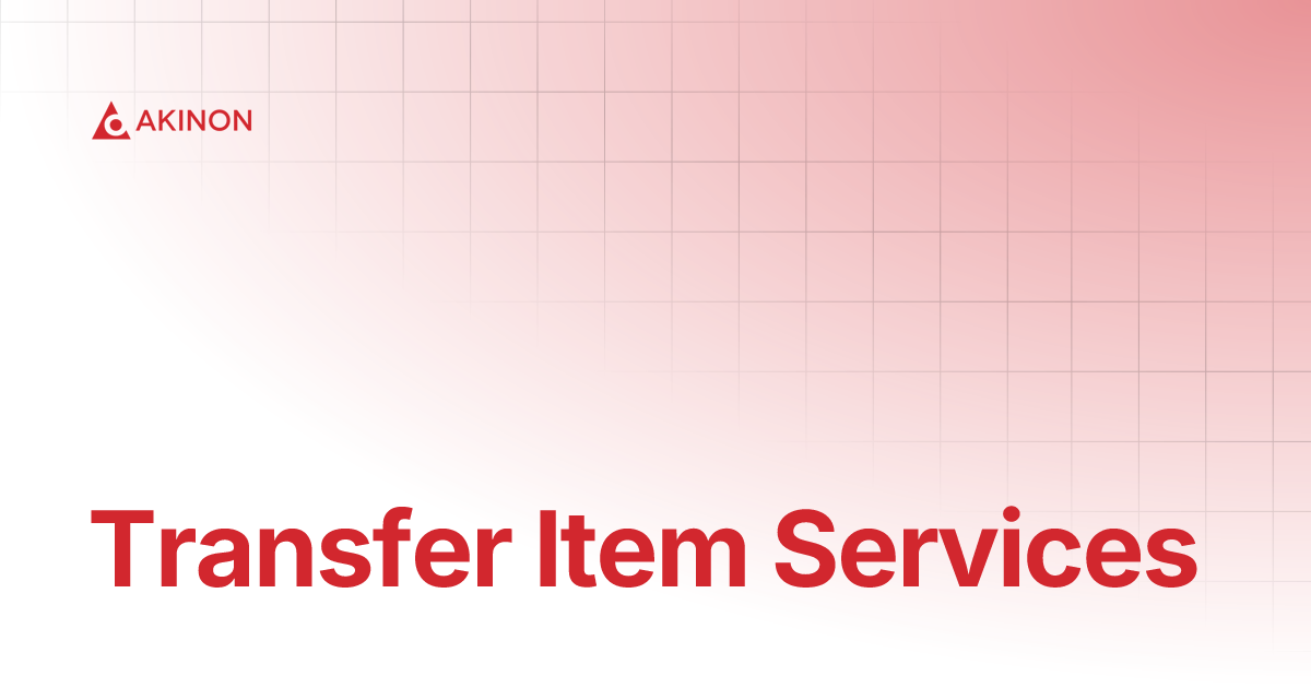 Transfer Item Services | Home
